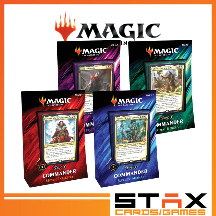 Magic the Gathering (MTG): Commander 2019 [ชุดสุดคุ้ม!] | Lazada.co.th