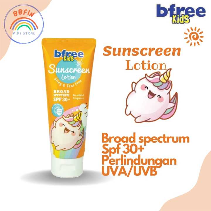 BFREE Kids Sunscreen Lotion Anak SPF 30+ | Lazada Indonesia
