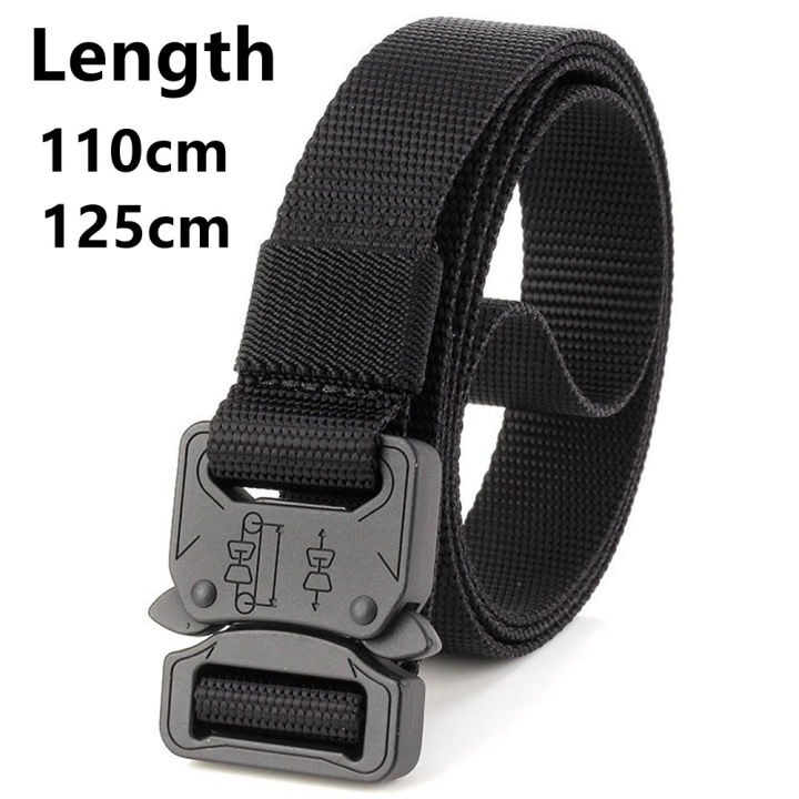 Khaki fabric belt for men tactical designer 2.5 cm width army belts for ...