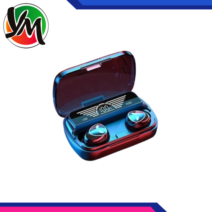 Handsfree Bluetooth TWS DAMIX M20 Wireless Headset HD Digital Display ...