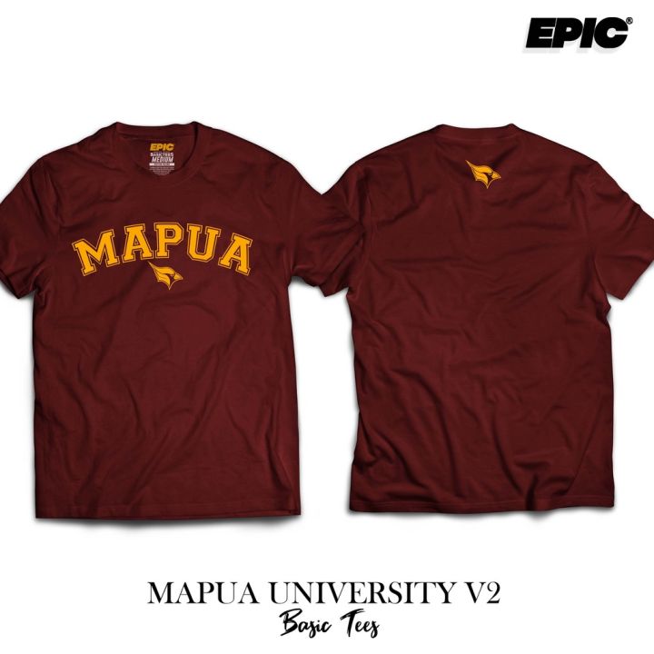 BASIC TEES - MAPUA UNIVERSITY V2 (80% Cotton) Unisex | Lazada PH