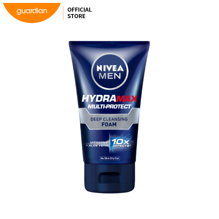 Nivea Men Hydra Max Multi-Protect Deep Cleansing Foam 100G | Lazada