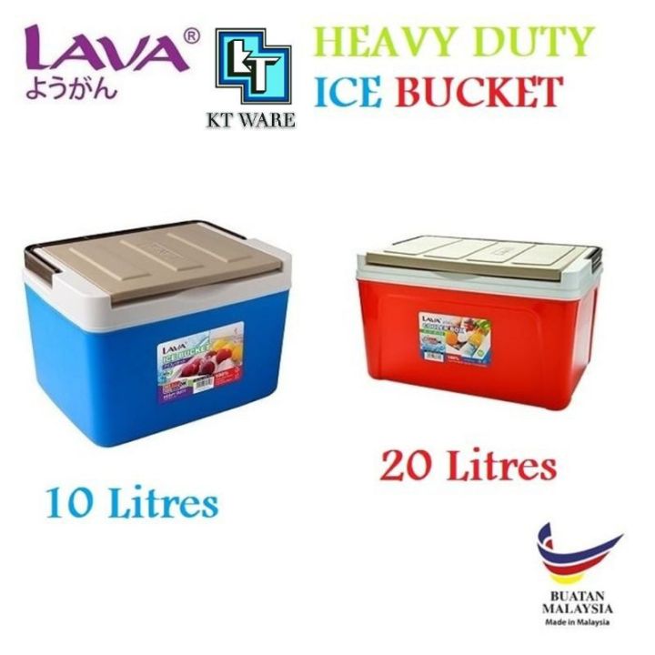 KT WARE 10L/20L LAVA ICE BOX / COOLER BOX / ICE BUCKET / COOLMAN ...