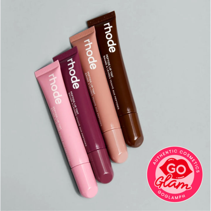 RHODE SKIN Peptide Lip Tint - Authentic Tinted Balm in Ribbon Raspberry ...