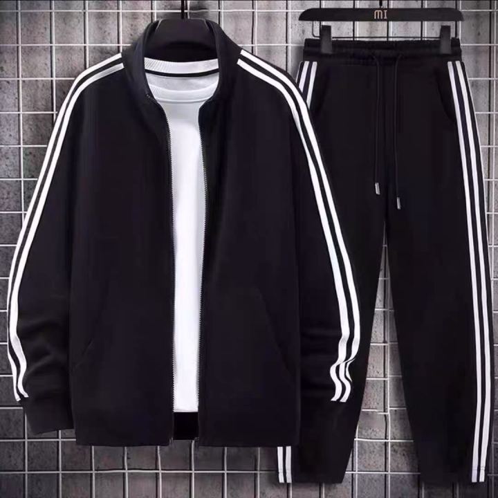 MPJ Jacket+Jogger Set Sweater suit men's 2021 spring and autumn set ...