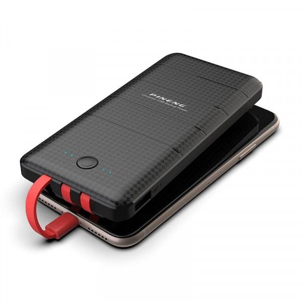 100% ORIGINAL PINENG POWER BANK PN-857 10000mAh PowerBank PN857 3 Cable ...