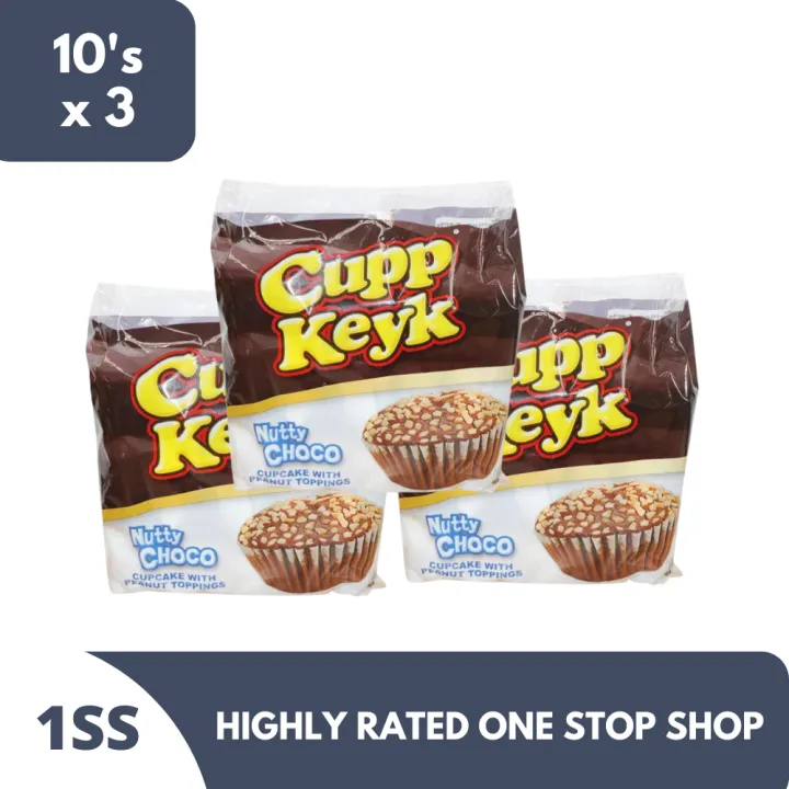 Cupp Keyk Nutty Choco 38g 10's x 3 | Lazada PH