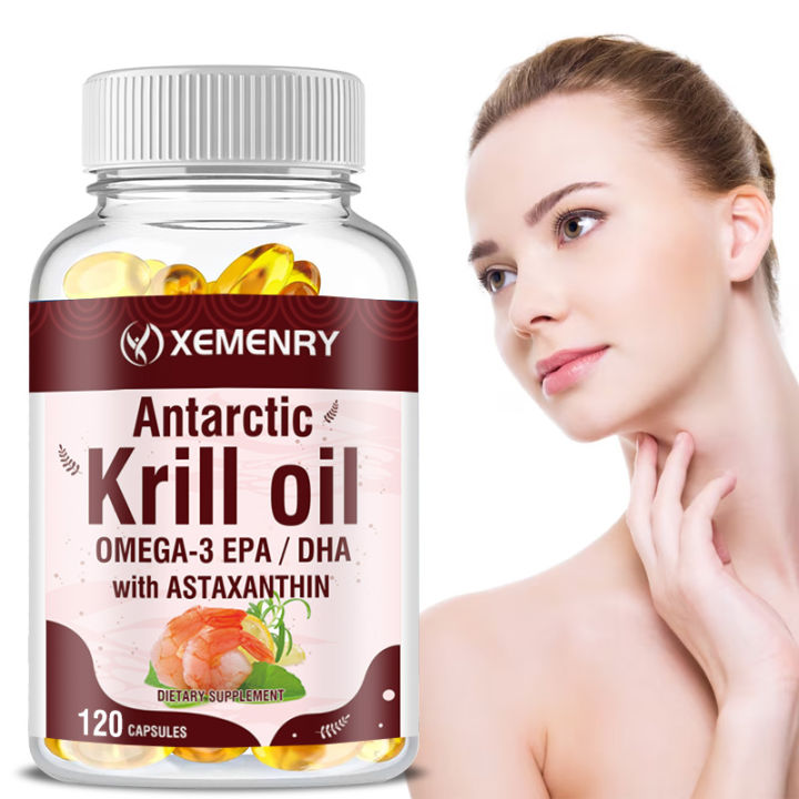 Krill Oil Supplement - Antarctic Krill Oil, krill Oil Omega 3 na may ...