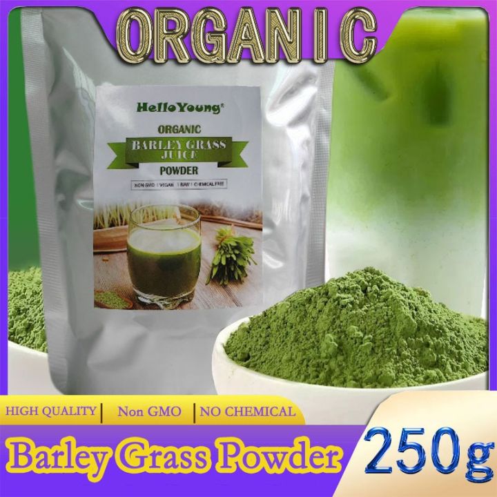 barley powder pure organic Organic Barley Grass Powder original 250g ...