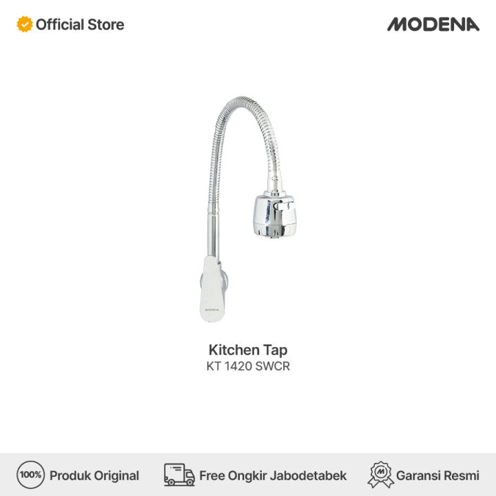 MODENA Kitchen Tap - KT 1420 SWCR | Lazada Indonesia