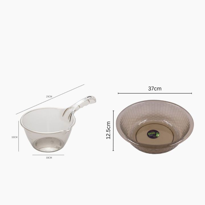 Locaupin Multipurpose Bathroom Shower Accessories Shatter Proof Water ...