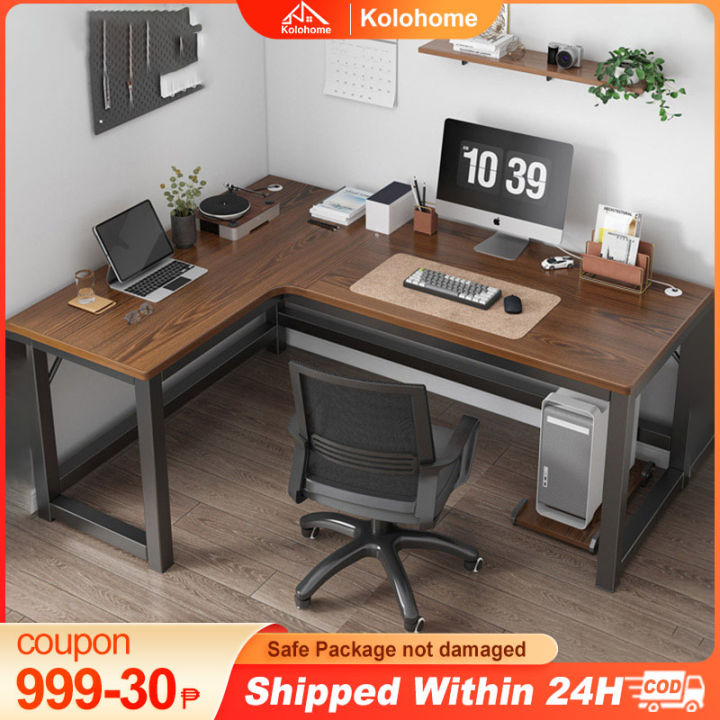 Corner Desk Computer Table Right/Left Corner | Lazada PH