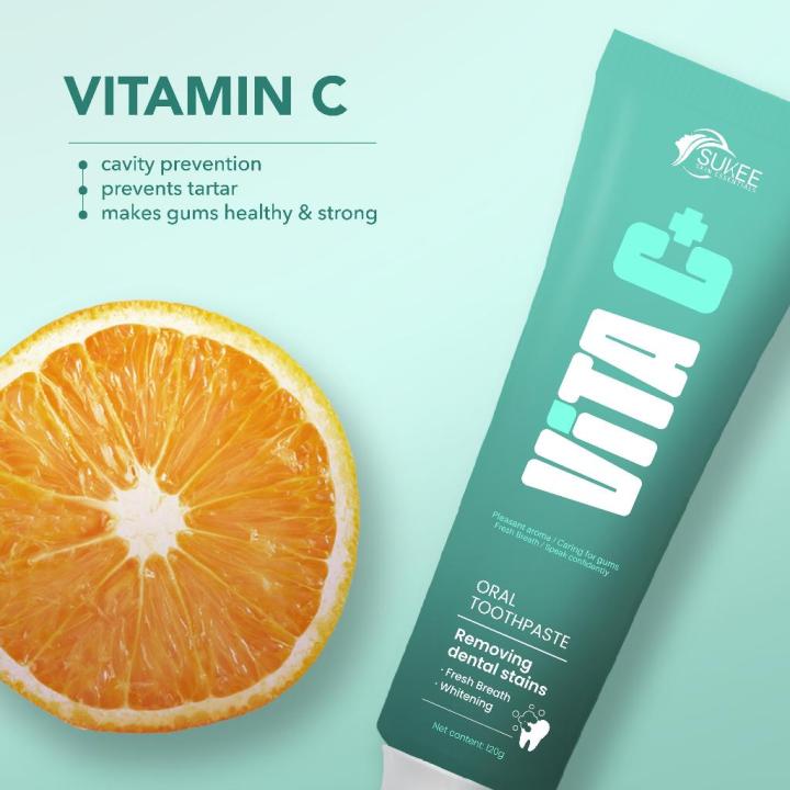 Sukee VitaC+ Oral Toothpaste 100g | Lazada PH