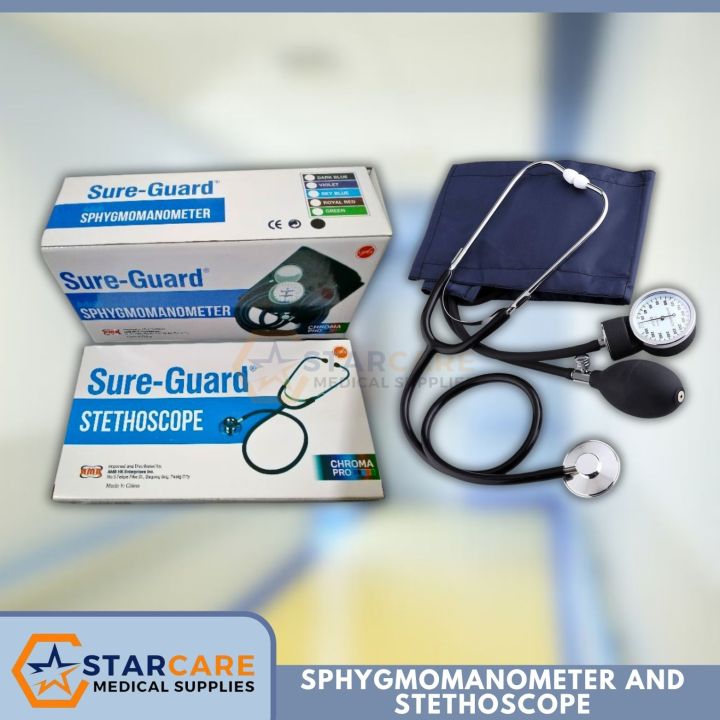SURE-GUARD Manual Blood Pressure Monitoring / BP APP SET (Aneroid ...