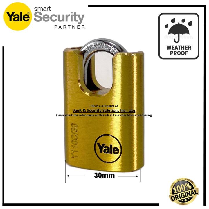 Yale Y110C 30mm Locker Lock Locker Padlock Gym Padlock Gym Lock ...