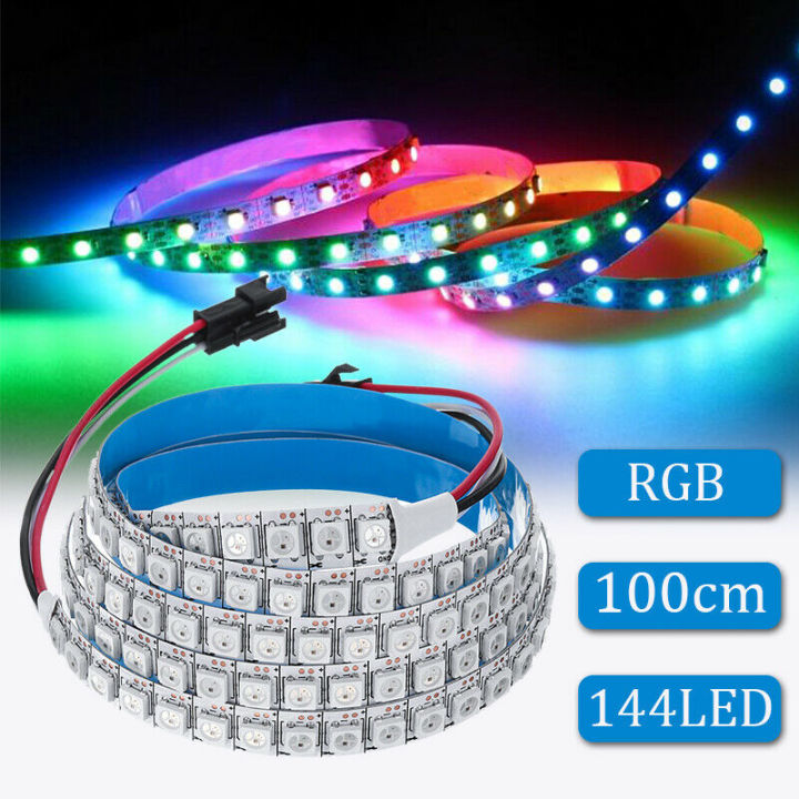 Ws2812B 5050Smd 144 Led Light Strip with Built-In Rgb Ic Individual ...
