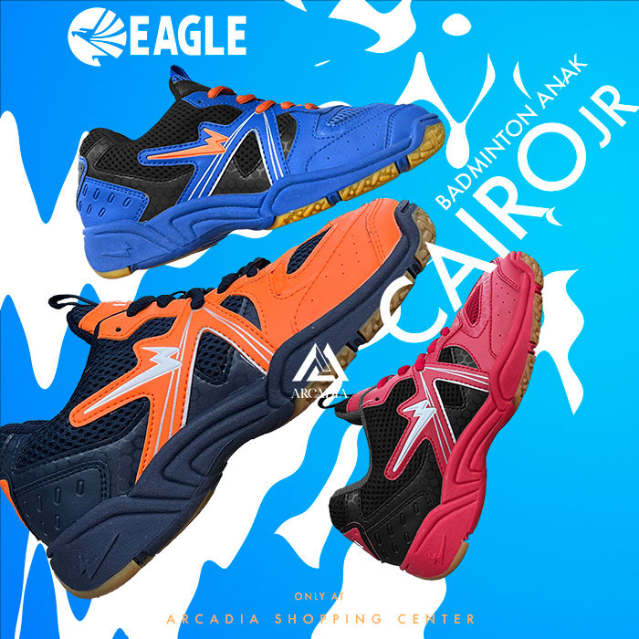 EAGLE CAIRO JR SEPATU BADMINTON BULUTANGKIS ANAK | Lazada Indonesia