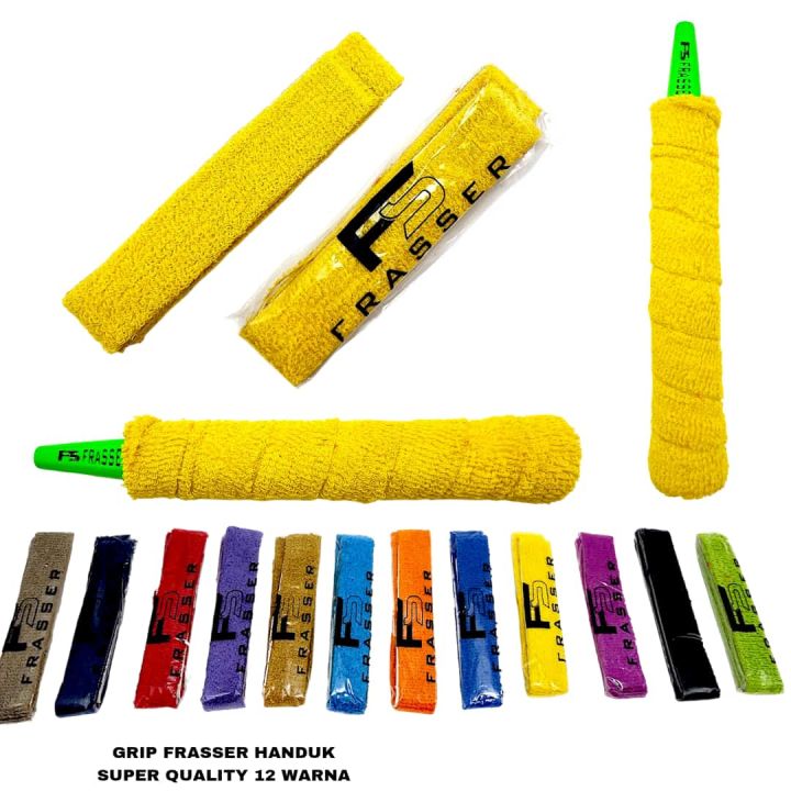 Frasser Grip Raket Bulutangkis Badminton Grip Raket Tenis Tennis Grip ...
