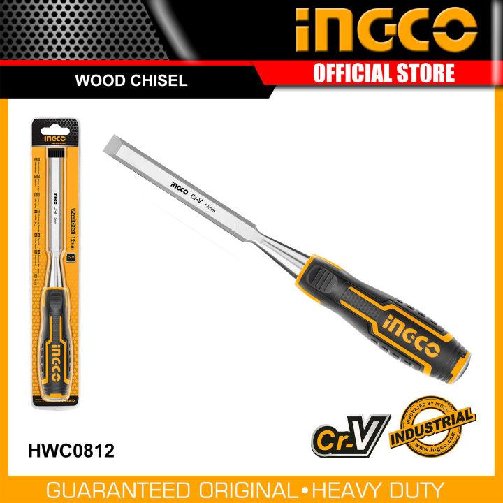 Ingco Industrial Wood Chisel CR-V 6mm | 9mm | 12mm | 14mm | 16mm | 19mm ...