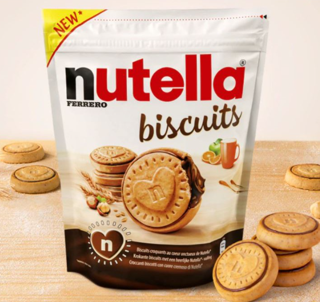 NUTELLA Ferrero Biscuits / Biskut 193.2GM | Lazada