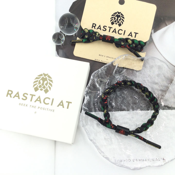 RASTAClAT Bracelet With Box Color Maple Leaf Classic Couple Models ...