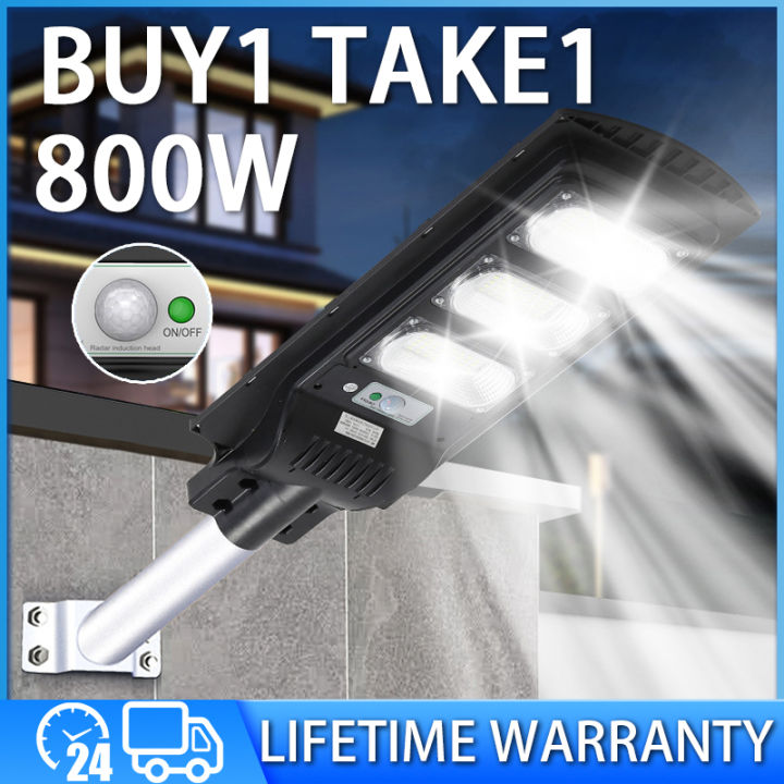 【BUY 1 TAKE 1】Solar Light Outdoor Waterproof Solar Street Light with ...