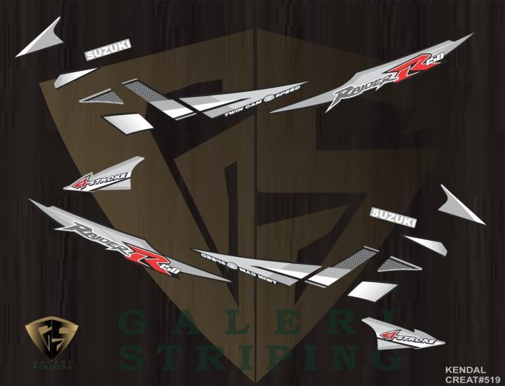 STIKER STRIPING DECAL SATRIA FU 150 GRAFIS RAIDER (BARONG) | Lazada ...