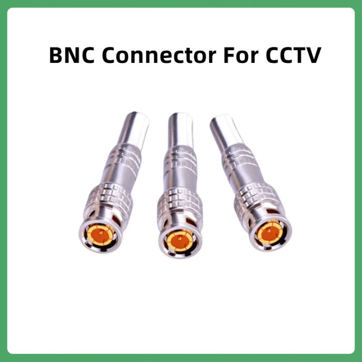 Dahua BNC Connector Gold (Scew Type) for CCTV Coaxial RG59 and RG6 ...