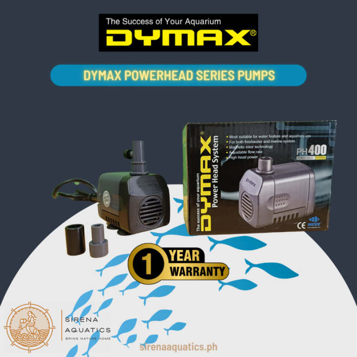 Dymax PowerHead Series - Submersible and Silent Aquarium Pump for Optimal Water Movement | Lazada PH