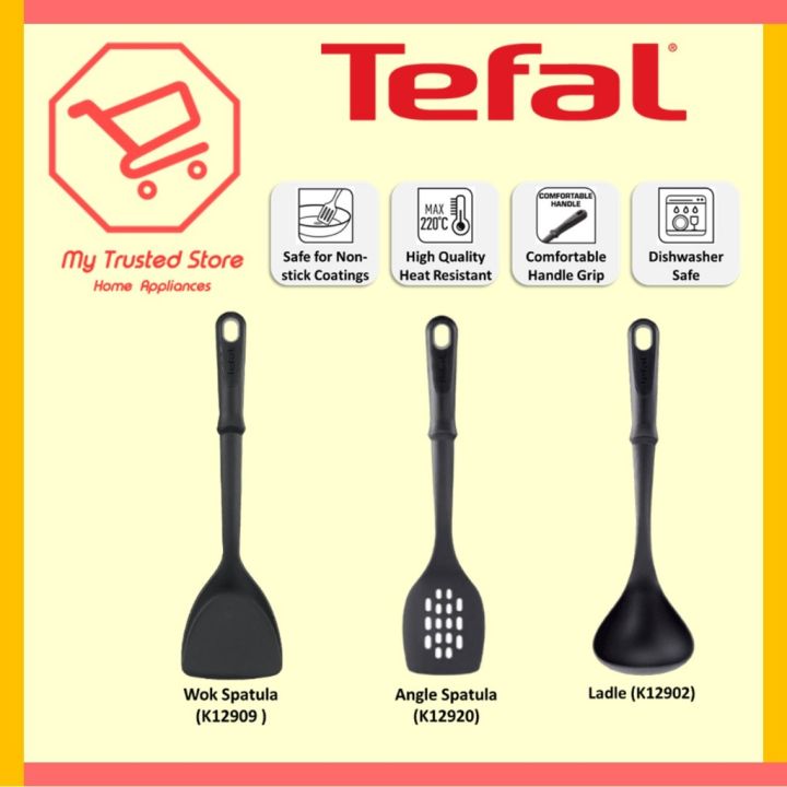 Tefal Comfort Kitchen Tool Series - Wok Spatula K12909/ Angle Spatula ...