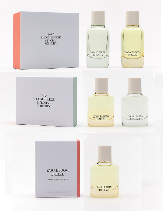 ZARA BLOOM BREEZE + FLORAL SERENITY 30 / 100 ML EAU DE PARFUM | Lazada PH