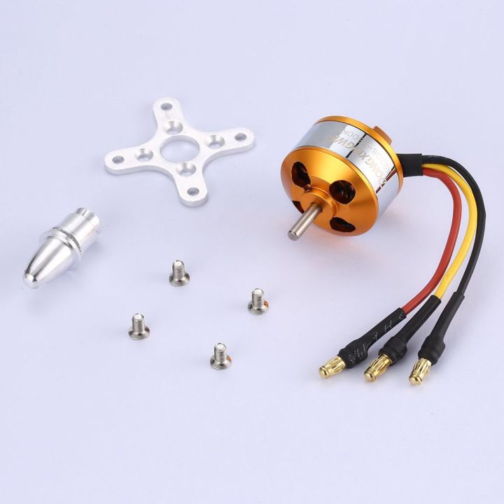 RockTV DXW A2208 1800KV 2-3S Outrunner Brushless Motor For RC Fixed ...