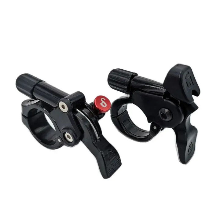 MTB bike suspension fork lock shock absorber stem remote lockout lever ...