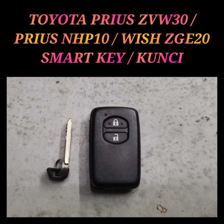 🇯🇵🇯🇵 Smart Remote Key / Keyless / Kunci Toyota Prius C NHP10 / Prius ...