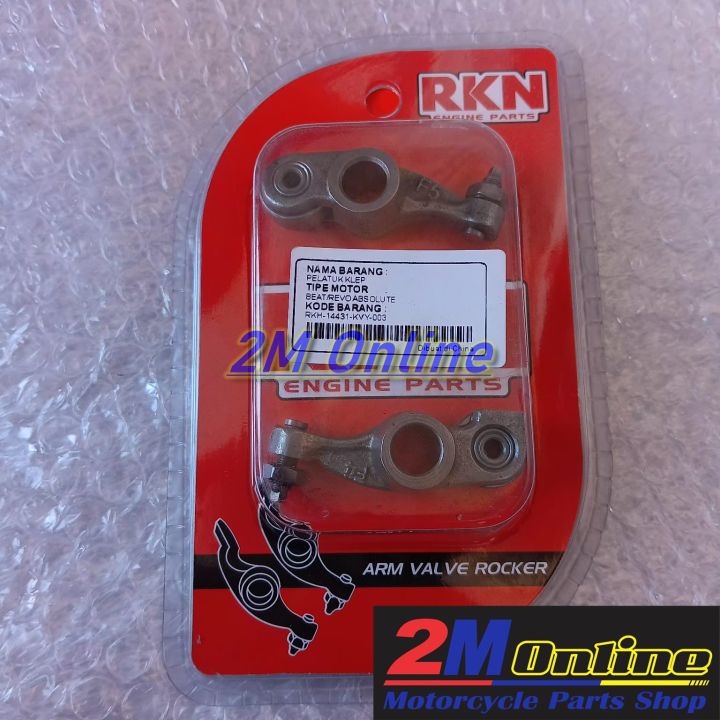 Temlar Pelatuk Klep Set BeAT Revo Absolute KVY Merk RKN Riken | Lazada ...