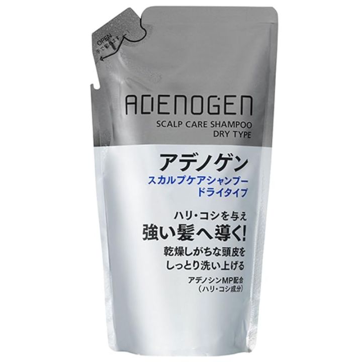 [Direct from Japan]Adenogen Scalp Care Shampoo (Dry Type) (Refill ...