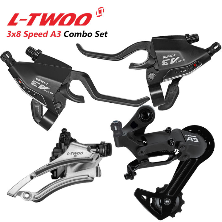 Ltwoo A3 combo 3x8 tốc độ 24 tốc độ COMBO Cần chuyển số Cùi đề sau phía ...
