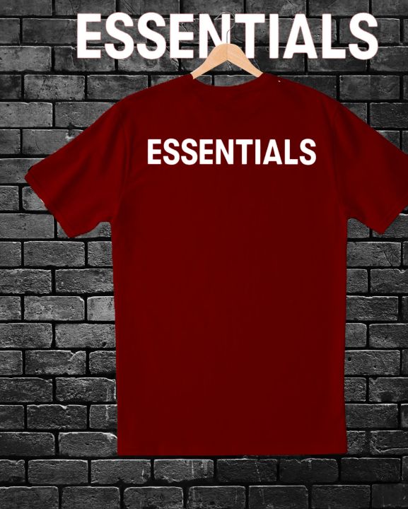 ESSENTIALS GRAPHIC PRINT UNISEX COTTON TSHIRT | Lazada PH