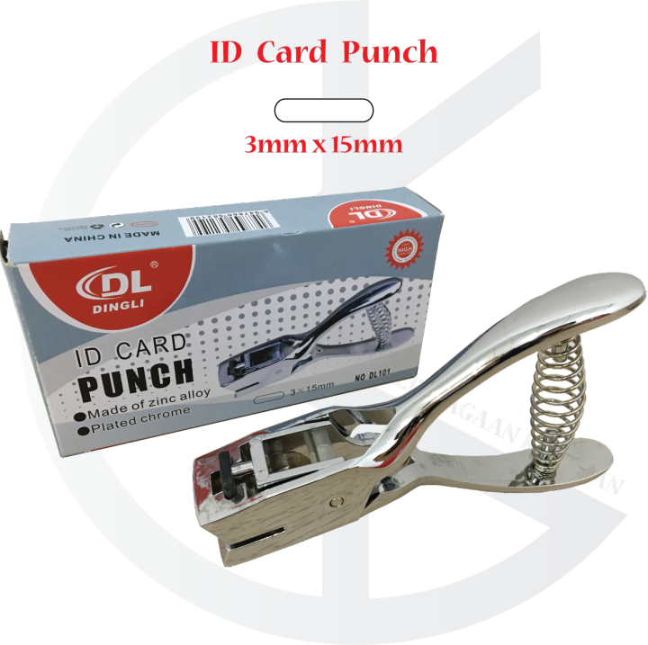 DingLi ID Card Punch / Card Puncher (DL101) 3mm x 15mm | Lazada