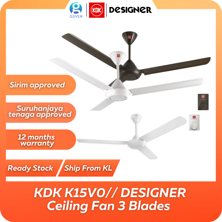 KDK K15V0 / DESIGNER Kipas Siling Kipas Syiling Kipas Ceiling Ceiling ...