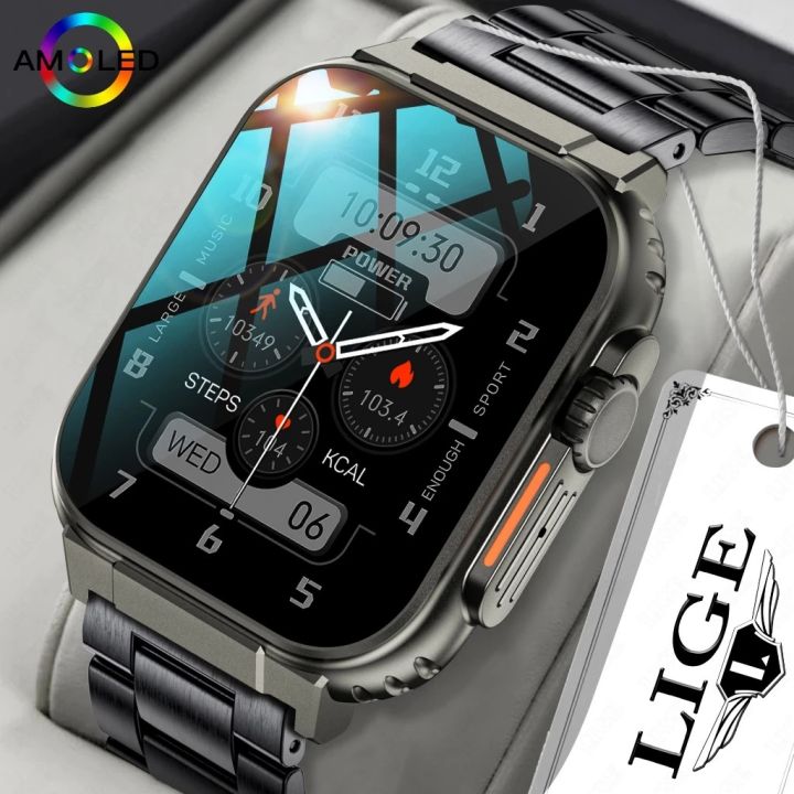 Promo Smartwatch Terbaru Pria Wanita 2025 LIGE Jam Tangan Pintar 600MAh ...