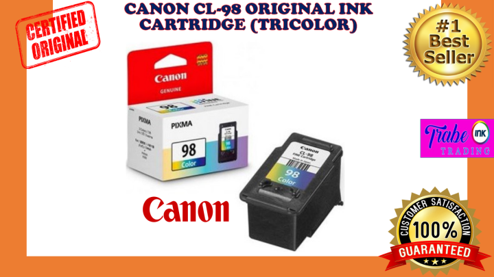CANON CL-98 ORIGINAL INK CARTRIDGE (TRICOLOR) | Lazada PH