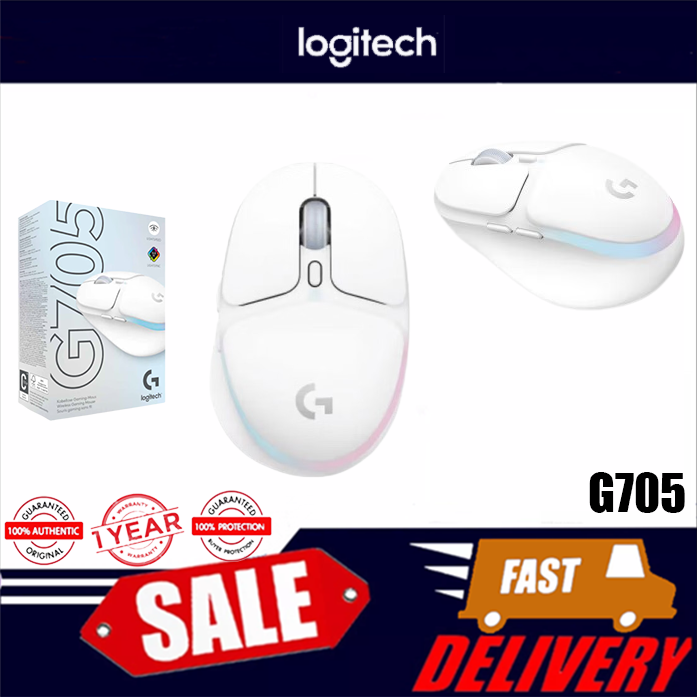 Logitech G705 Wireless Gaming Mouse, Customizable LIGHTSYNC RGB ...