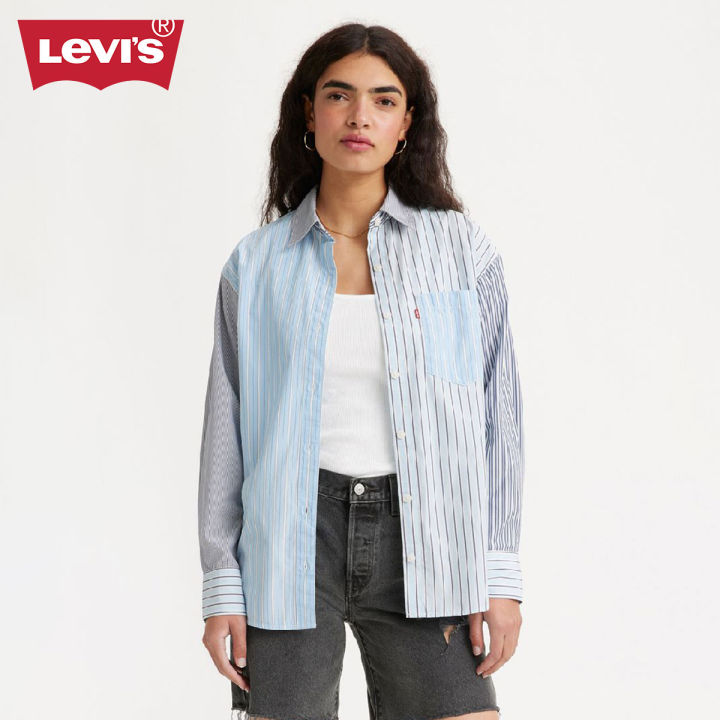 Levi's® Women's Nola Oversized Shirt A3362-0019 | Lazada PH