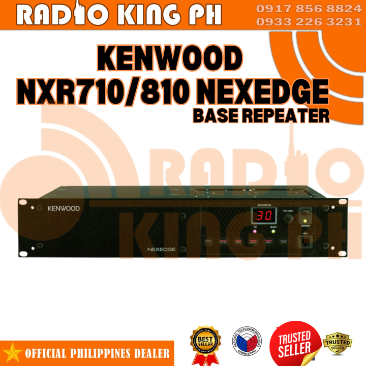 KENWOOD NXR710/NXR810 NEXEDGE Digital Conventional/Analogue Repeater ...