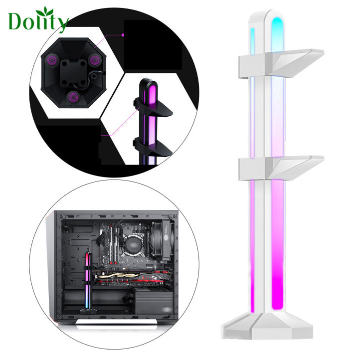 Dolity RGB ARGB GPU Holder 5V/12V Graphics Card GPU Bracket Video Card ...