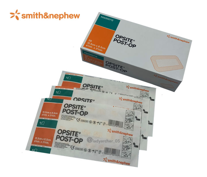 Smith & Nephew Opsite Post-Op Waterproof Bandage w/ Pad | Lazada PH
