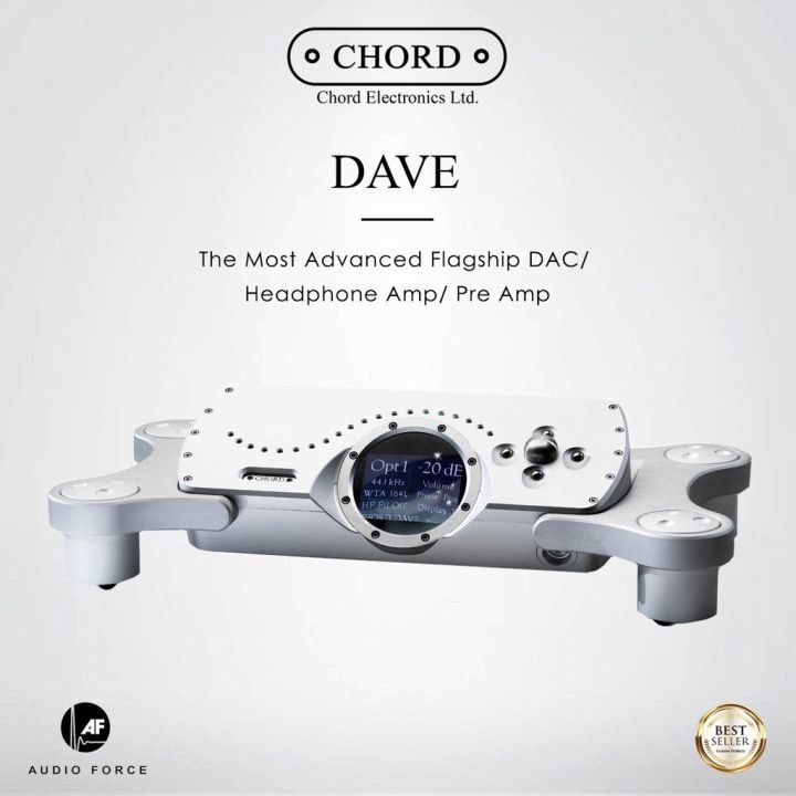 Chord Dave - The Most Advanced Flagship DAC/ Headphone Amp/ Pre Amp ...