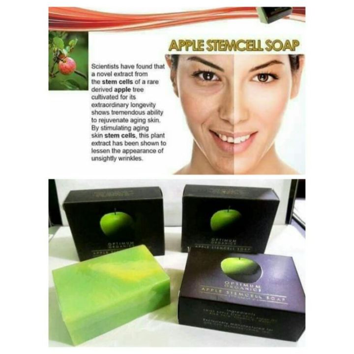ONE OPTI APPLE STEM CELL SOAP | Lazada PH
