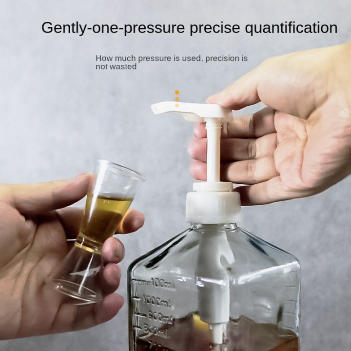 Syrup Dispenser Pump - 5/8/10cc Dose for Bubble Tea, Sugar Press Bottle (Cafe Use) | Lazada PH